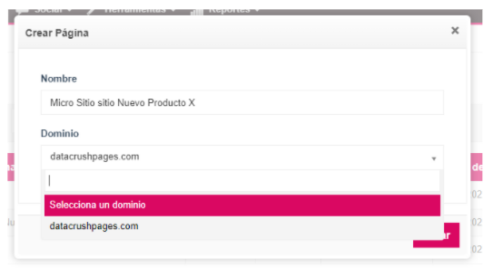 Creación de landing pages con Datacrush Web Builder: estrategias efectivas. – Centro de ayuda ...